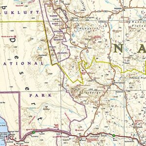 Namibia Map (National Geographic Adventure Map, 3209)