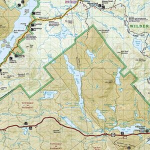 Northville-Placid Trail Map (National Geographic Trails Illustrated Map, 736)