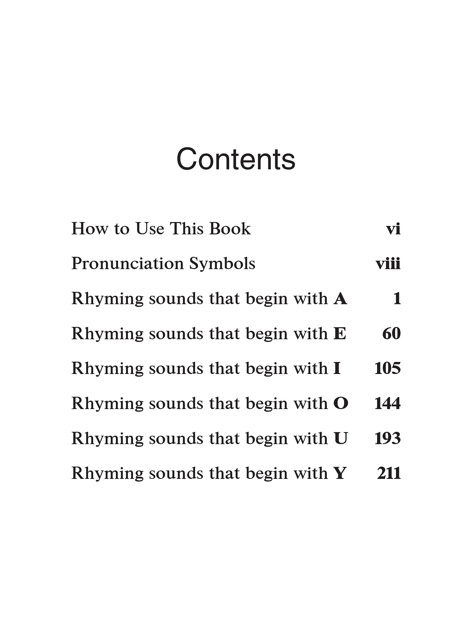 Webster's Rhyming Dictionary, Newest Edition