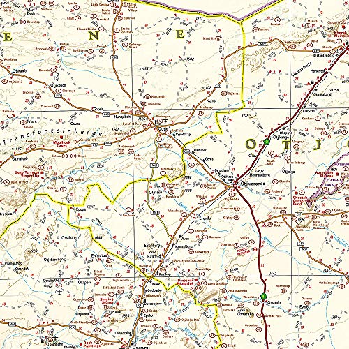 Namibia Map (National Geographic Adventure Map, 3209)