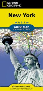 new york map (national geographic guide map)