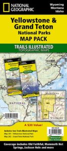 yellowstone and grand teton national parks [map pack bundle] (national geographic trails illustrated map)