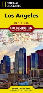 los angeles map (national geographic destination city map)