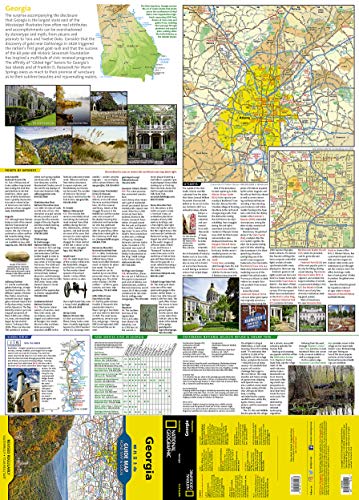 Georgia Map (National Geographic Guide Map)