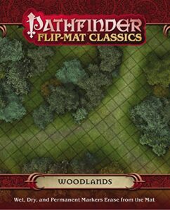 paizo flip-mat classics: woodlands medium