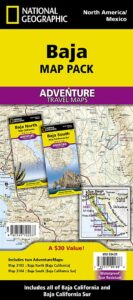 baja [map pack bundle] (national geographic adventure map)