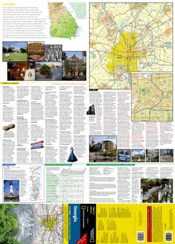 Georgia Map (National Geographic Guide Map)