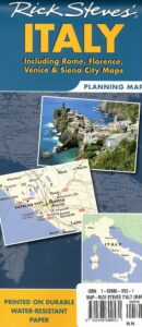 rick steves' italy map: including rome, florence, venice and siena city