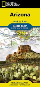 arizona (national geographic guide map)