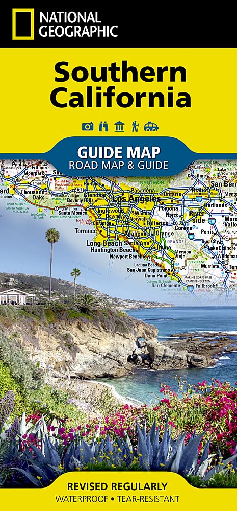 Southern California (National Geographic Guide Map)