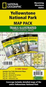 yellowstone national park [map pack bundle] (national geographic trails illustrated map)