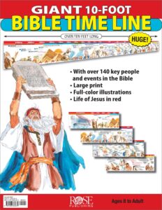 giant 10-foot bible time line (giant 10-foot time line)