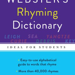 Webster's Rhyming Dictionary, Newest Edition