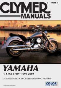 yamaha v-star 1100 series motorcycle (1999-2009) service repair manual