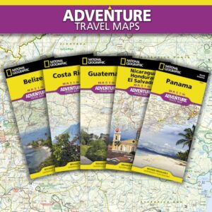 Central America [Map Pack Bundle] (National Geographic Adventure Map)