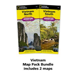 Vietnam [Map Pack Bundle] (National Geographic Adventure Map)