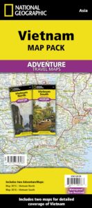 vietnam [map pack bundle] (national geographic adventure map)