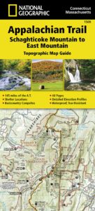 appalachian trail, schaghticoke mountain to east mountain [connecticut, massachusetts] (national geographic topographic map guide) (national geographic topographic map guide, 1509)