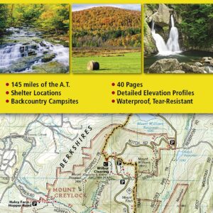 Appalachian Trail, Schaghticoke Mountain to East Mountain [Connecticut, Massachusetts] (National Geographic Topographic Map Guide) (National Geographic Topographic Map Guide, 1509)