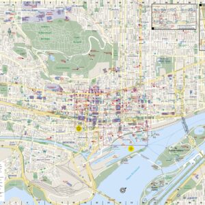 Montreal Map (National Geographic Destination City Map)