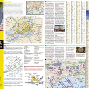 Montreal Map (National Geographic Destination City Map)