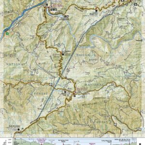 Appalachian Trail, Davenport Gap to Damascus [North Carolina, Tennessee] (National Geographic Topographic Map Guide) (National Geographic Topographic Map Guide, 1502)