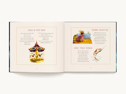 The Classic Collection of Mother Goose Nursery Rhymes: Over 100 Cherished Poems and Rhymes for Kids and Families (Timeless Mother Goose Nursery Rhymes) (The Classic Edition)