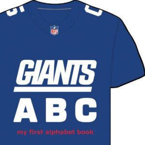 new york giants abc: my first alphabet book (nfl abc board books)