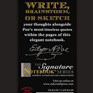 The Edgar Allan Poe Signature Notebook: An Inspiring Notebook for Curious Minds (The Signature Notebook Series)