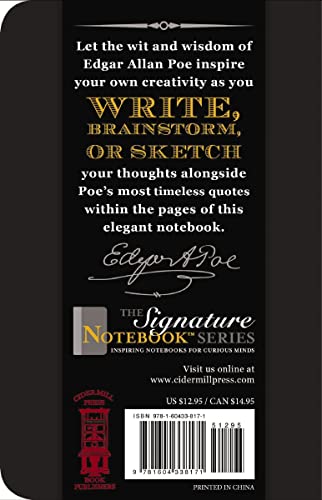 The Edgar Allan Poe Signature Notebook: An Inspiring Notebook for Curious Minds (The Signature Notebook Series)