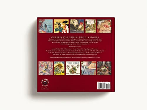 The Illustrated Treasury of Classic Children's Stories: Featuring 14 Classic Children's Books Illustrated by Charles Santore, acclaimed illustrator (A ... Art) (Charles Santore Children's Classics)