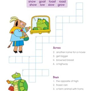 School Zone - Big Spelling Grades 1-3 Workbook - 320 Pages, Ages 6 to 9, 1st Grade, 2nd Grade, 3rd Grade, Letter Sounds, Consonants, Vowels, Puzzles, Games, and More (School Zone Big Workbook Series)