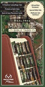 realtree™ majestic bible tabs - camo version