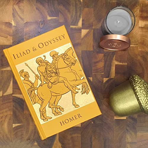 Iliad & Odyssey (Leather-bound Classics)