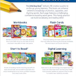 School Zone - My First Word Searches Workbook - Ages 5 to 7, Kindergarten to 1st Grade, Activity Pad, Search & Find, Word Puzzles, and More (School Zone Little Busy Book™ Series)