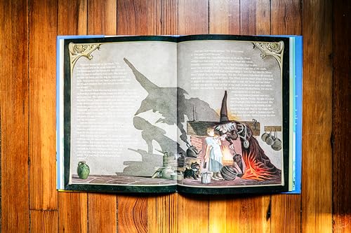 The Wizard of Oz Hardcover: The Classic Edition (by acclaimed illustrator) (Follow The Yellow Brick Road to Adventure) (Charles Santore Children's Classics)