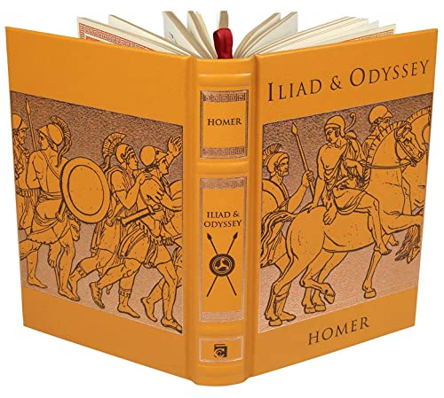 Iliad & Odyssey (Leather-bound Classics)