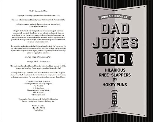 World's Greatest Dad Jokes: 160 Hilarious Knee-Slappers and Puns Dads Love to Tell