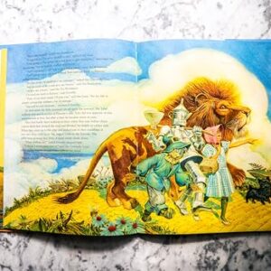 The Wizard of Oz Hardcover: The Classic Edition (by acclaimed illustrator) (Follow The Yellow Brick Road to Adventure) (Charles Santore Children's Classics)