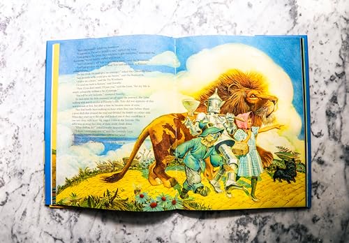 The Wizard of Oz Hardcover: The Classic Edition (by acclaimed illustrator) (Follow The Yellow Brick Road to Adventure) (Charles Santore Children's Classics)