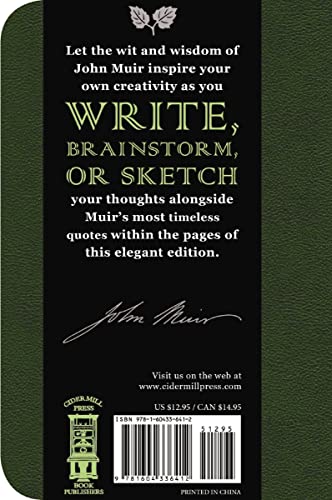 The John Muir Signature Notebook: An Inspiring Notebook for Curious Minds (6) (The Signature Notebook Series)