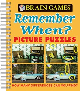 brain games - picture puzzles: remember when? - how many differences can you find?