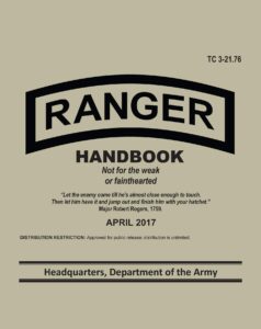 waterproof ranger handbook: training circular tc 3-21.76 (side spiral field pocket size)