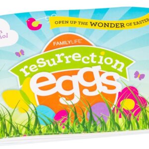 FAMILYLIFE Resurrection Eggs – 12 Piece Easter Eggs Set with Booklet and Religious Figurines Inside – Tells The Story of Easter – Easter Eggs with Toys Inside – Eggs for Easter Egg Hunts