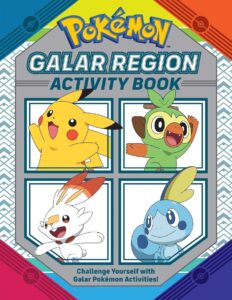 pokémon official galar region activity book