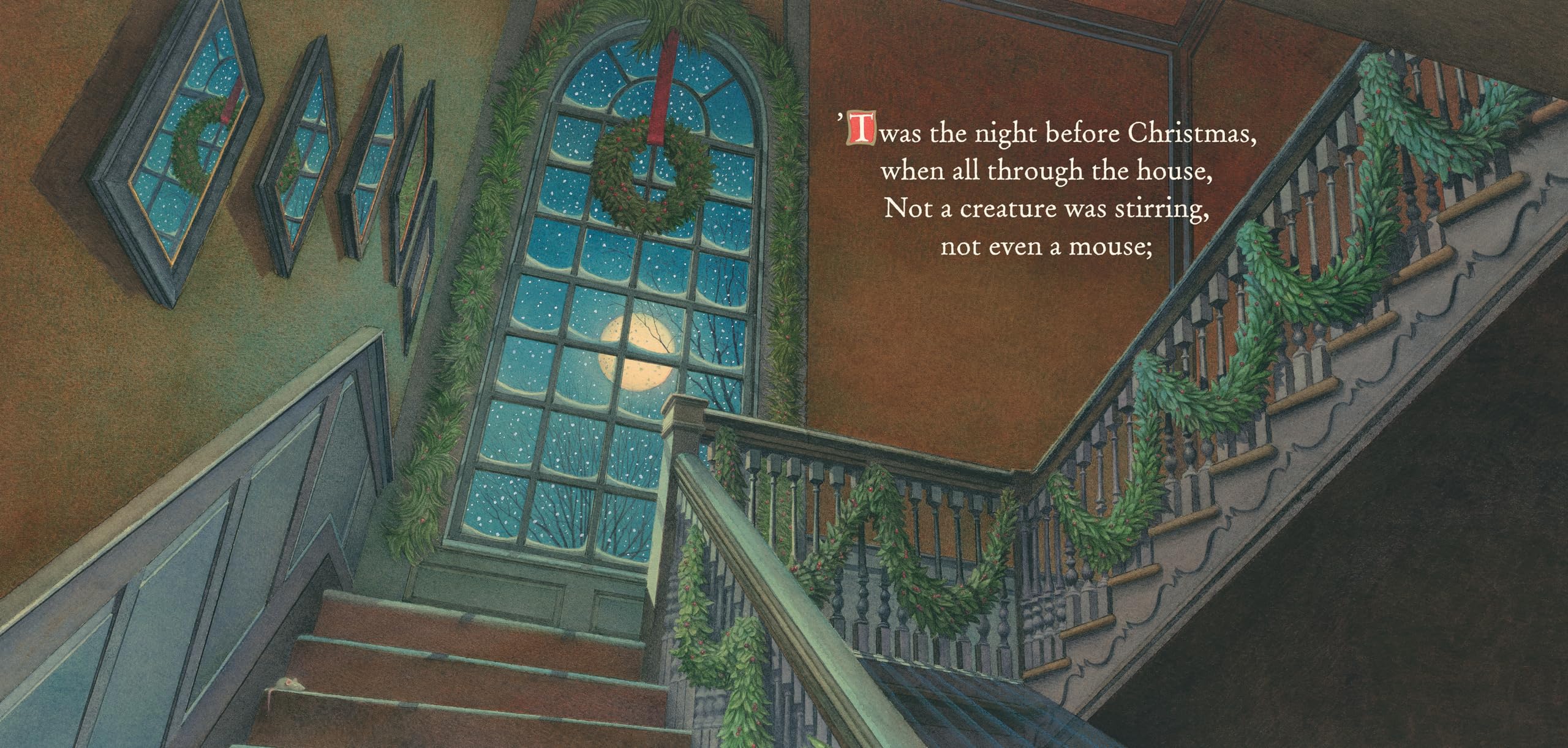 The Night Before Christmas Hardcover: The Classic Edition (Celebrate The Holiday Season with Santa Claus)