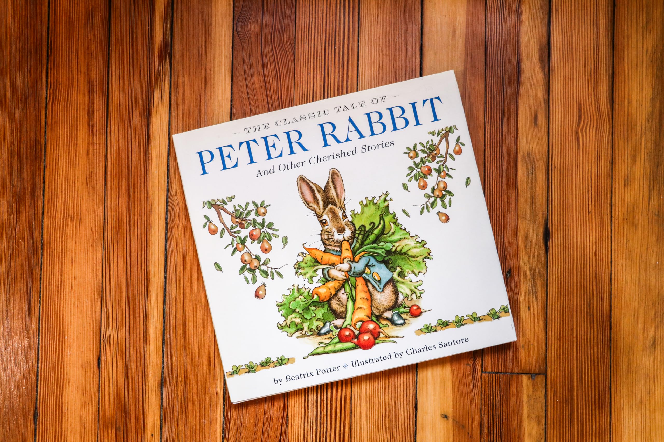 The Classic Tale of Peter Rabbit Hardcover: The Classic Edition by acclaimed Illustrator, Charles Santore (Perfect Gift For Easter, Baby Showers, or ... (Charles Santore Children's Classics)