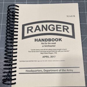 Waterproof Ranger Handbook: Training Circular TC 3-21.76 (Side Spiral Field Pocket Size)