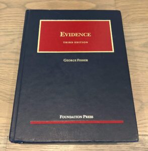 evidence (university casebook series)