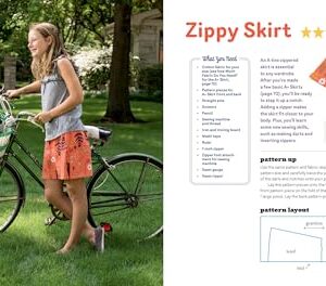 Sewing School ® Fashion Design: Make Your Own Wardrobe with Mix-and-Match Projects Including Tops, Skirts & Shorts